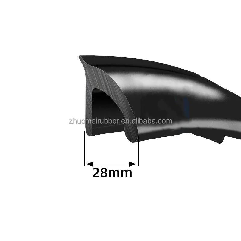 28mm Flexy Flare Rubber Fender Extensions Heavy Duty No-lip