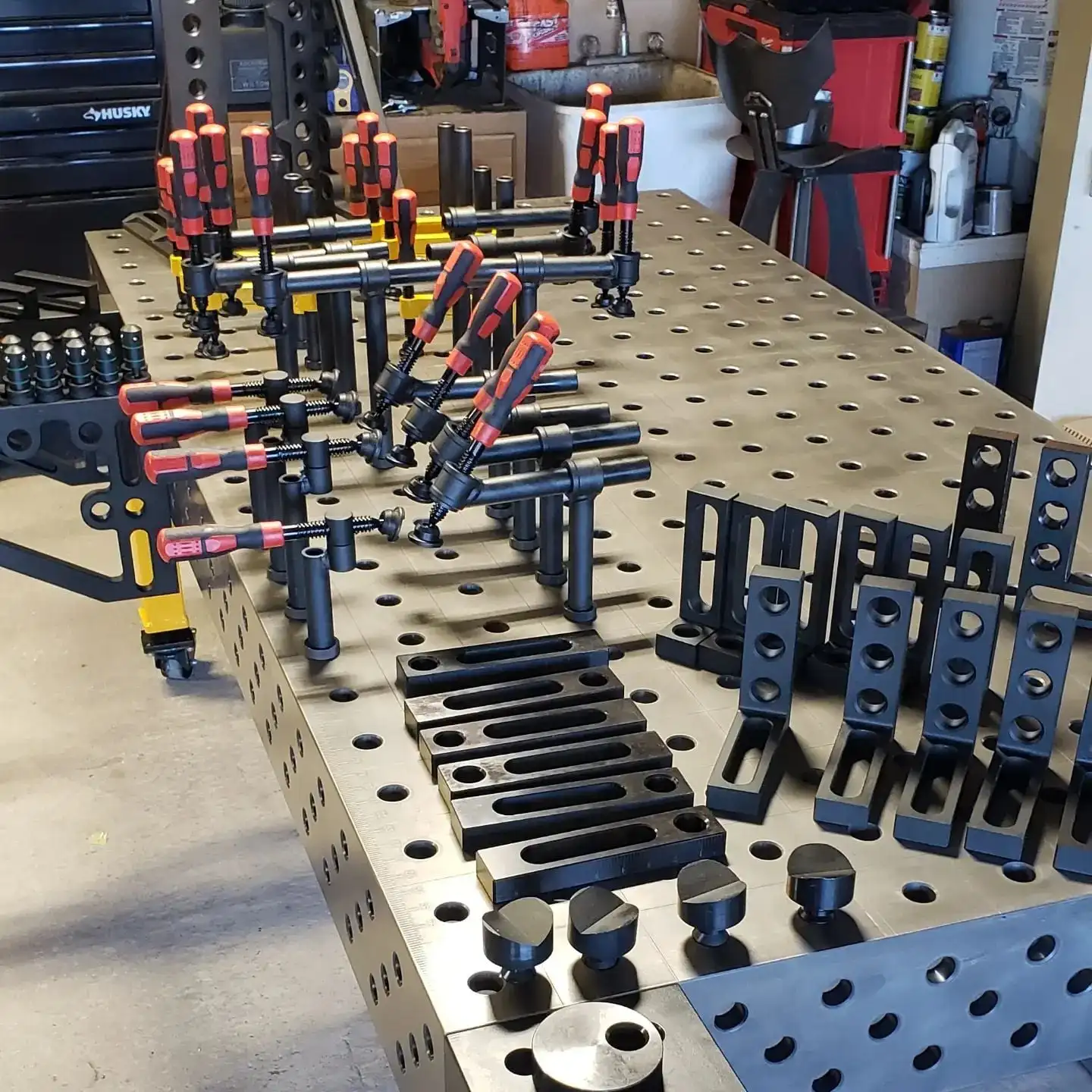 Alibaba.com: Hoston Adjustable Surface Plate 3D Welding Table with ...
