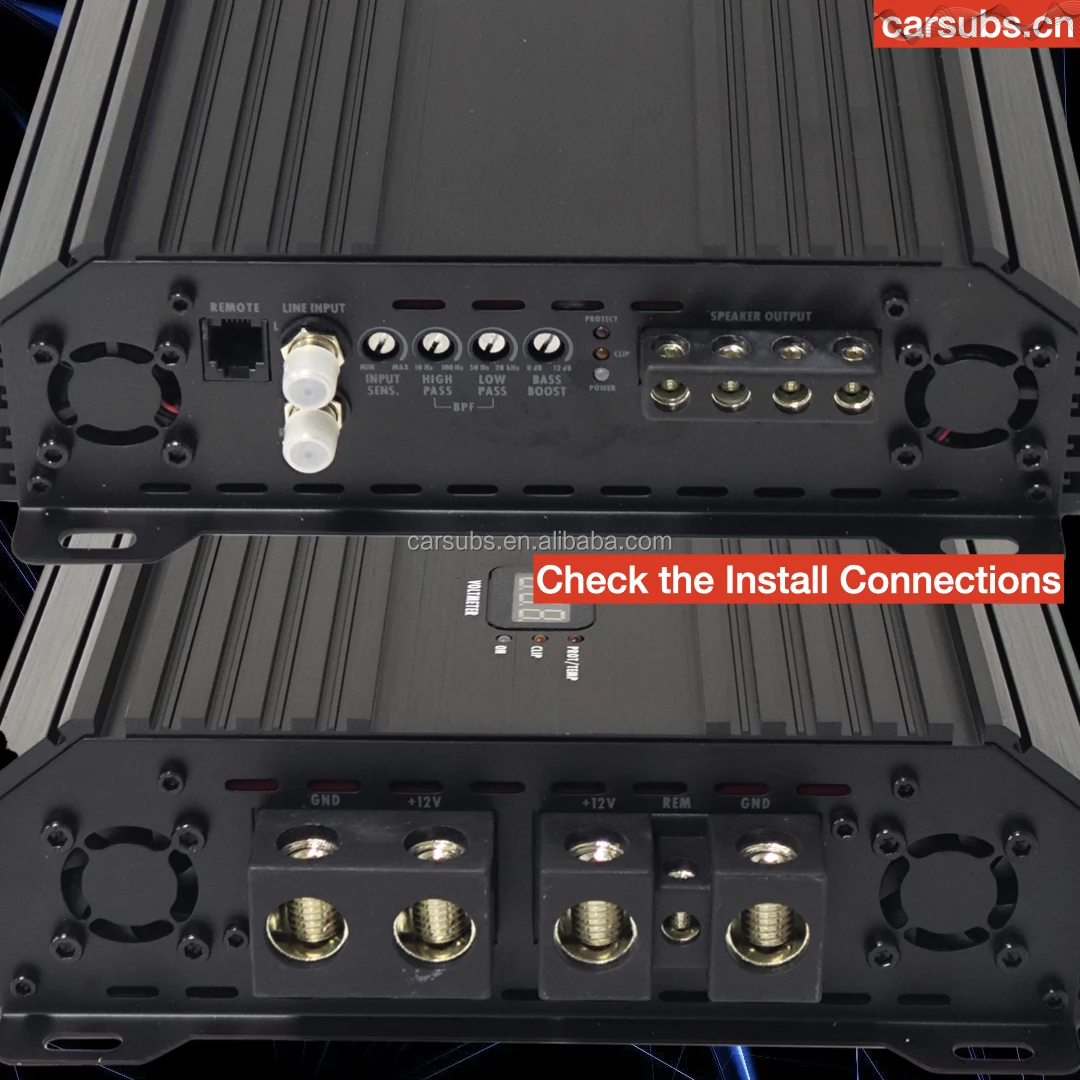 Brazilian Style RMS 18000W Monoblock Car Subwoofer Amplifier with Amp for Car Subs