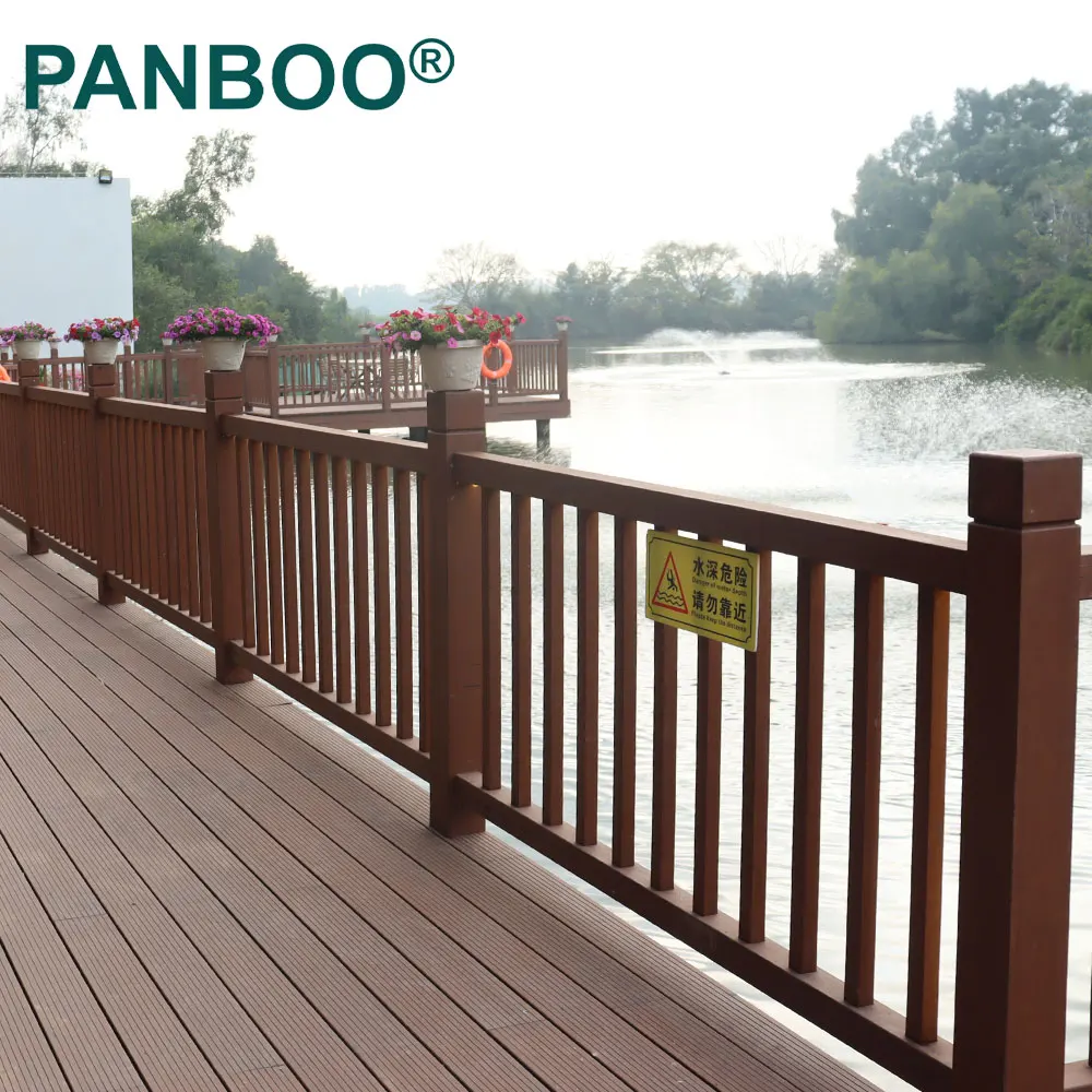 PANBOO Custom Outdoor Exterior Composite Wall Decoration Panel Bamboo ...