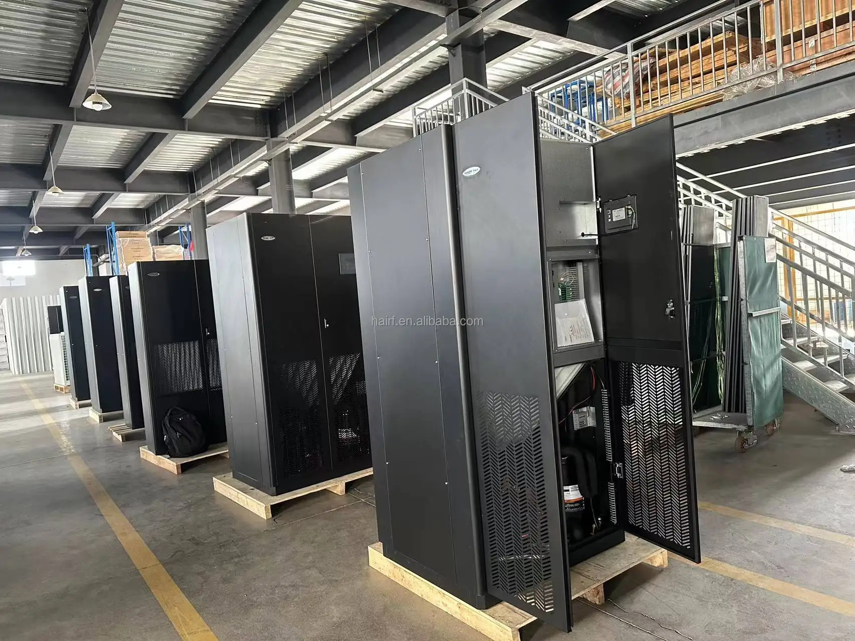 CRAC Smart Cooling 35KW Precision Air Conditioner in Data Center Server Room Temperature ...