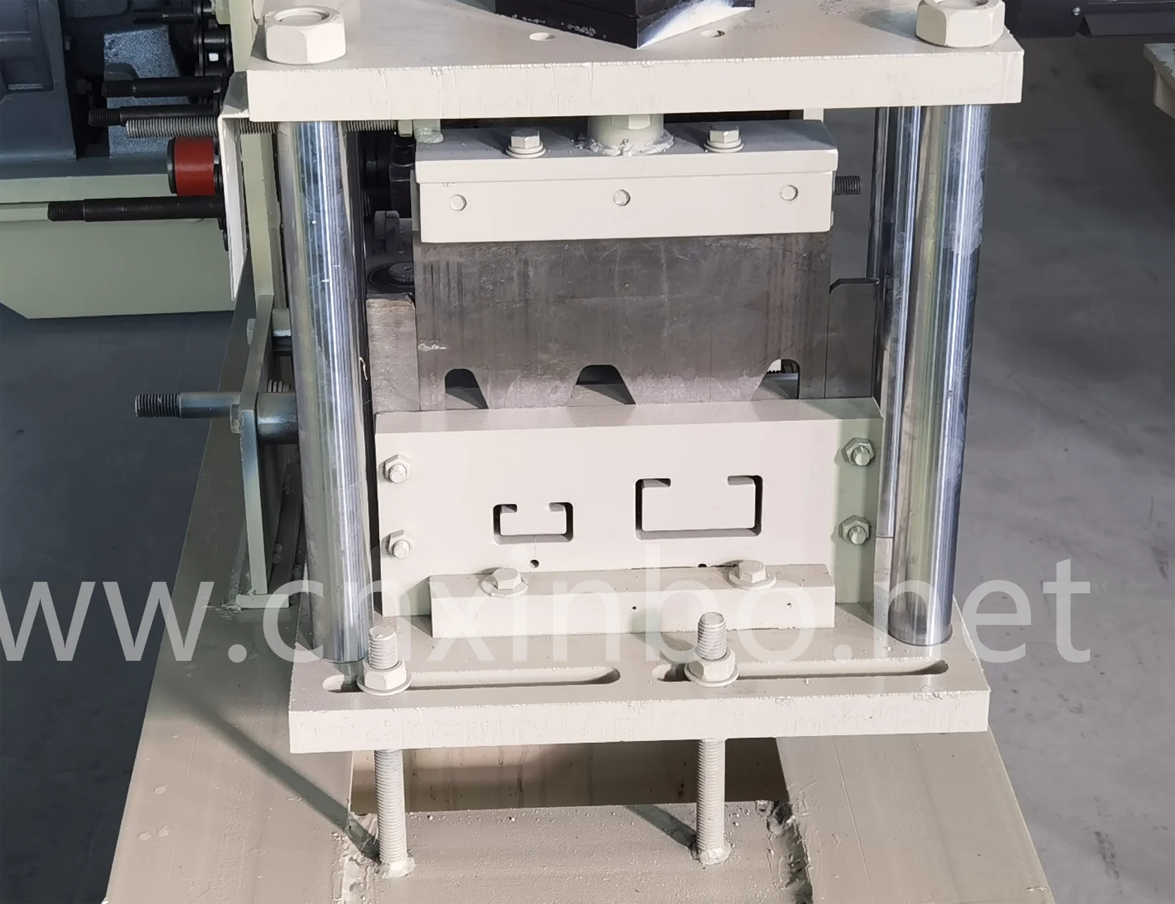 Metal Steel Purlin Frame Iron C Profile Purlin Cold Roll Forming Making ...