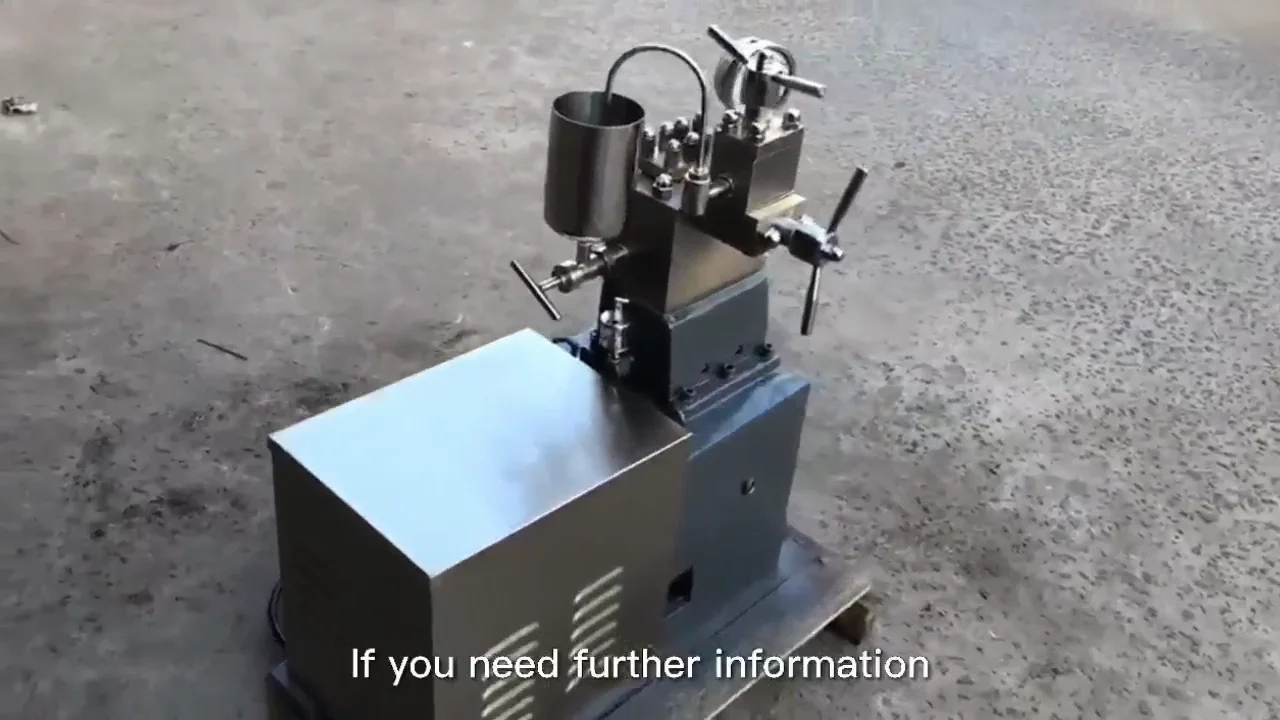 Digital Intelligent Dairy Homogenizer / Coconut Milk Homogenizer / Lab ...