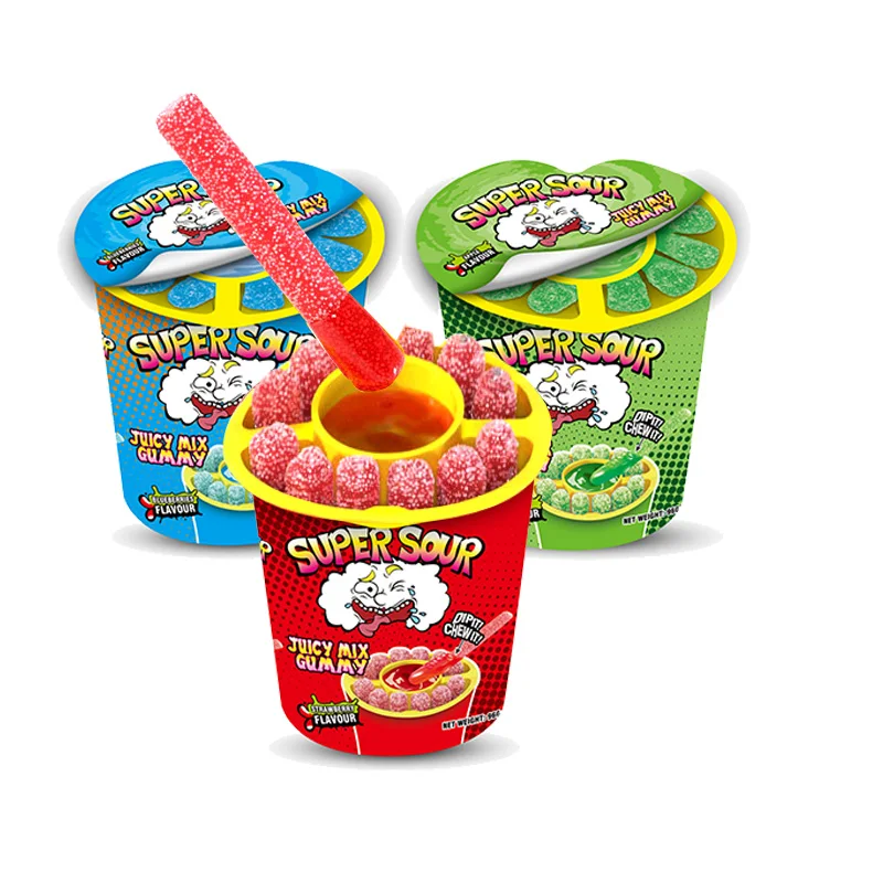 Sweet Gummy Sticks and Sour Gel Juicy Jam Drop Gummy Jelly Dip| Alibaba.com