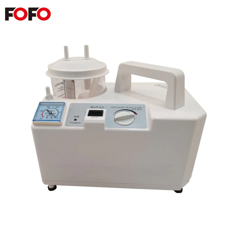 Fofo Portable Medical Electric Vacuum Suction Unit 1000ml Phlegm ...