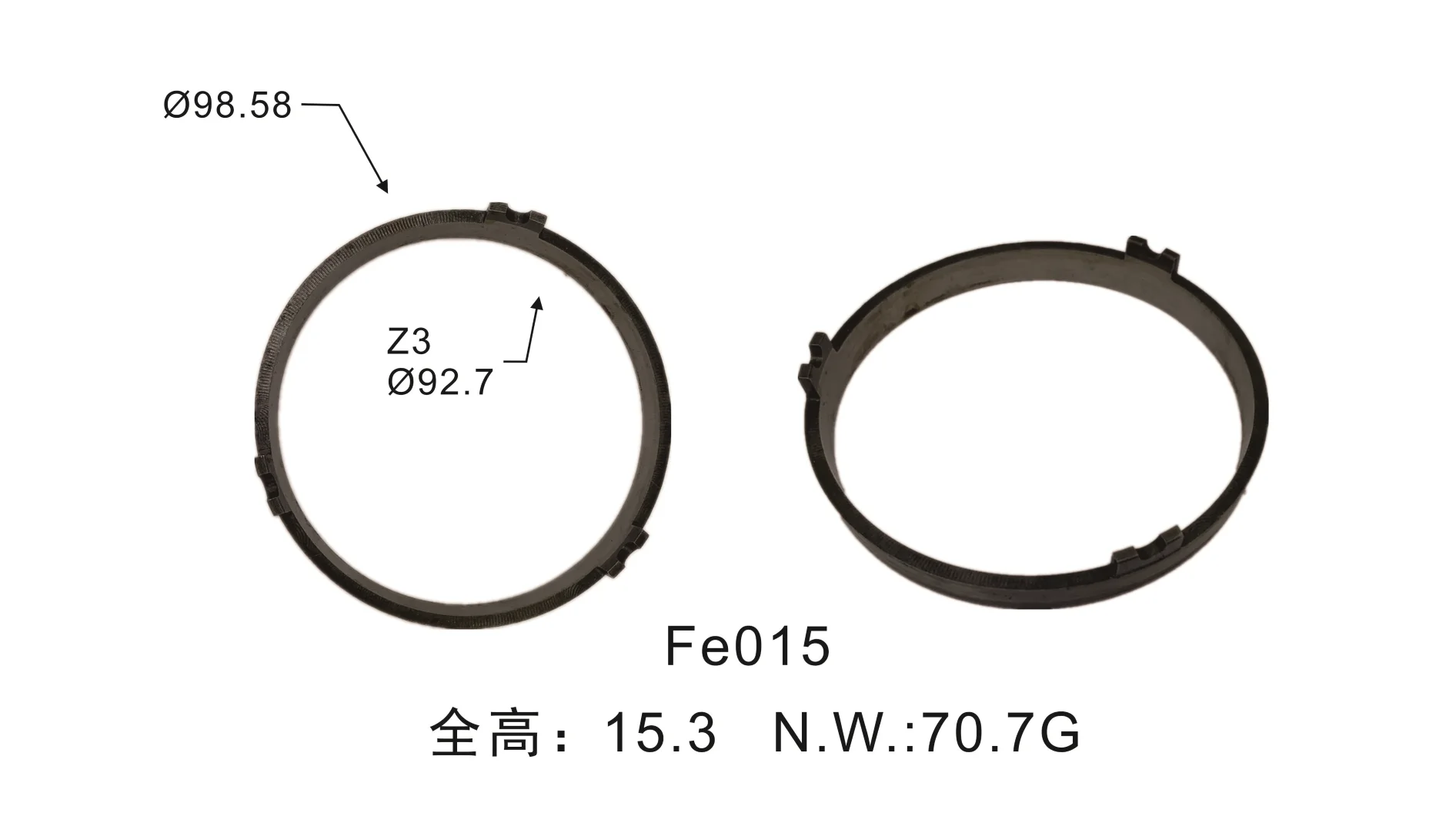 Auto Transmission Gearbox Parts Synchronizer Ring Oem 33039-36010 for ...
