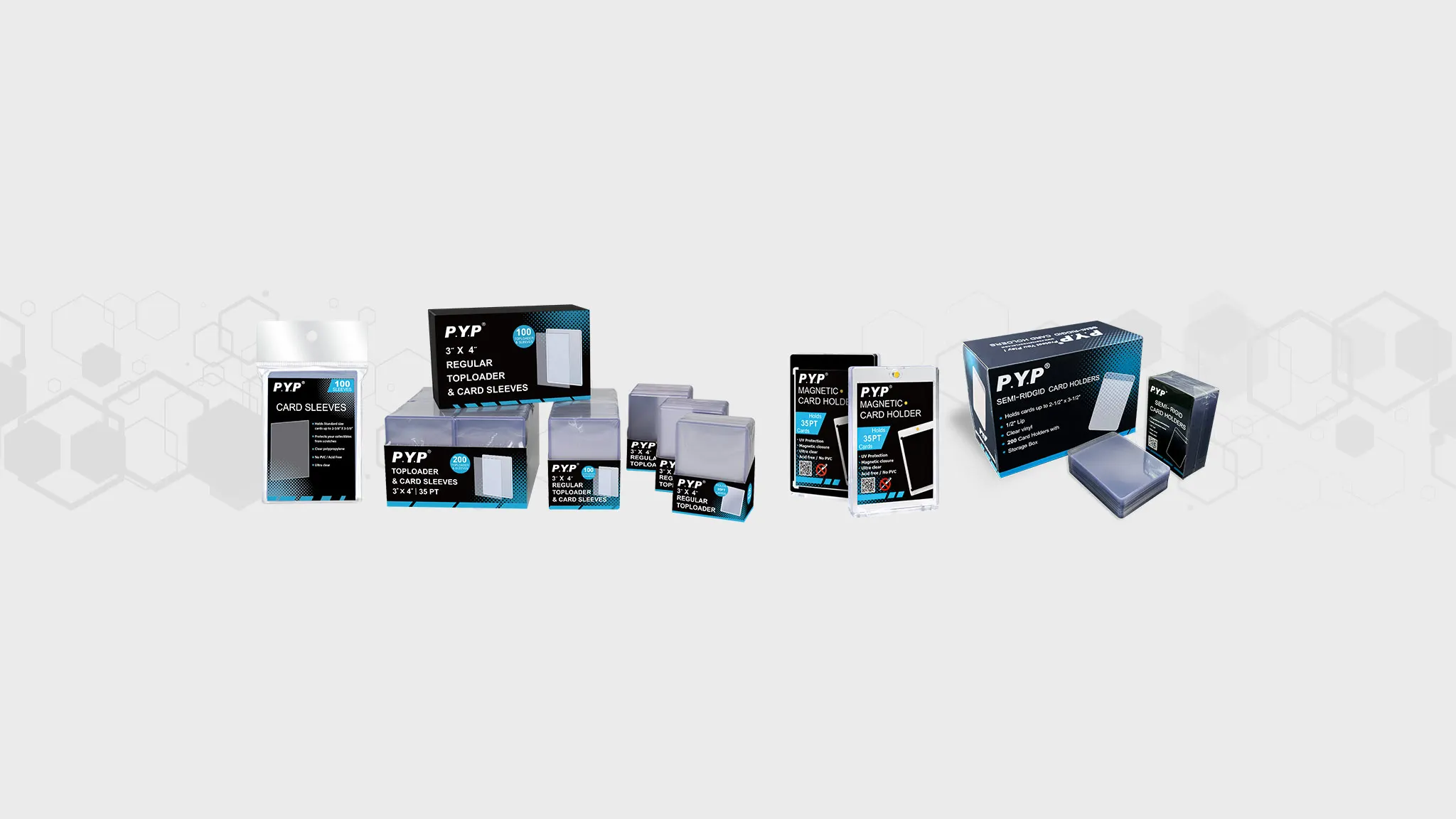 1000 Top Loaders Ultra 3x4" Regular Toploaders & Poly Card Sleeves ...