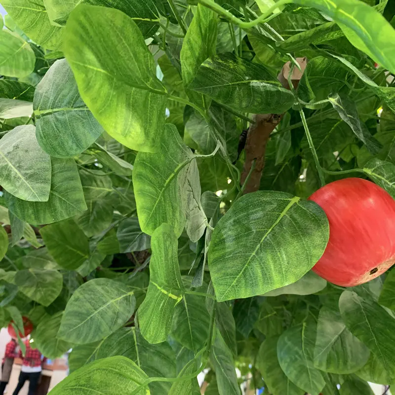 Artificial apple Tree Large Artificial Fruits Tree Outdoor Ornamental ...