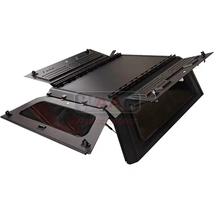 Steel Camper Shell Truck Bed Camper for Toyota Tacoma 5ft 6" Bed Hilux ...