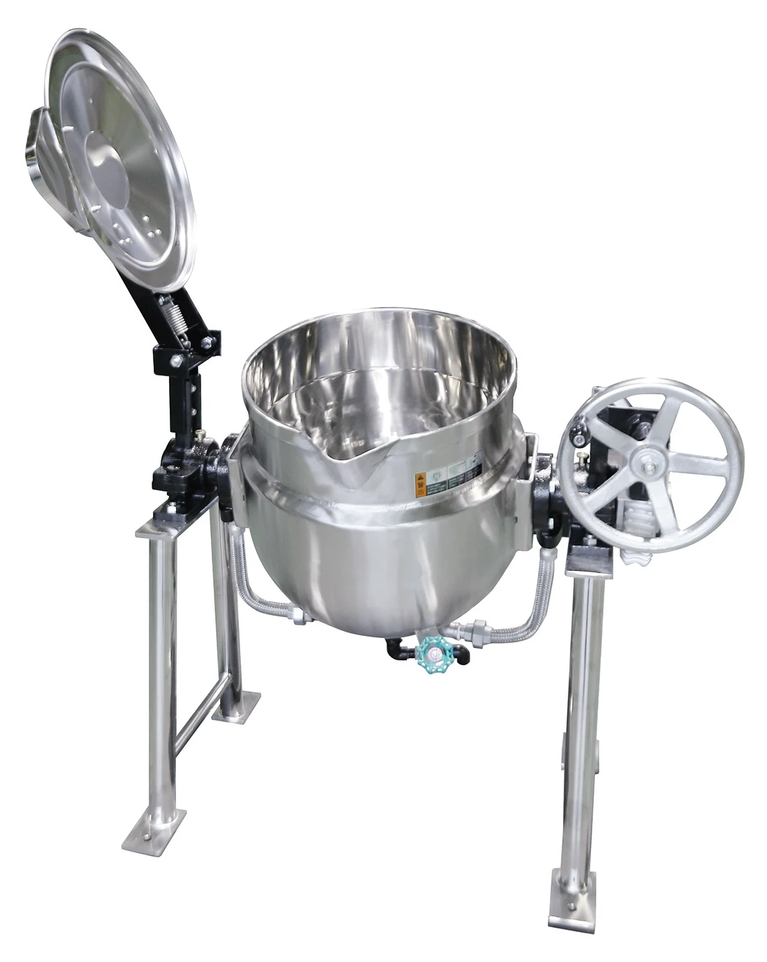 Industrial Tilting Steam-boiler Jacket Cooking Kettle With Excellent ...