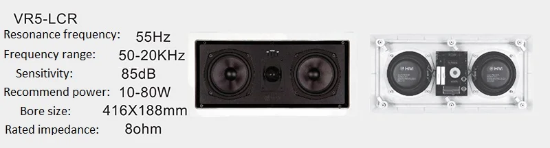 Swan Vr Series Wall Speaker Vr5-lcr/vr6-lcr Ceiling Speaker For Home Use - Buy Hivi Pro Audio Vr ...