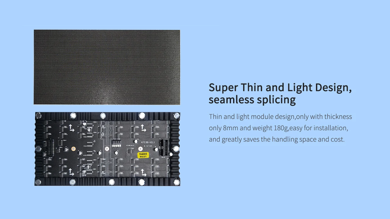 High Quality HD P2.5 Flexible LED Module for Indoor Displays
