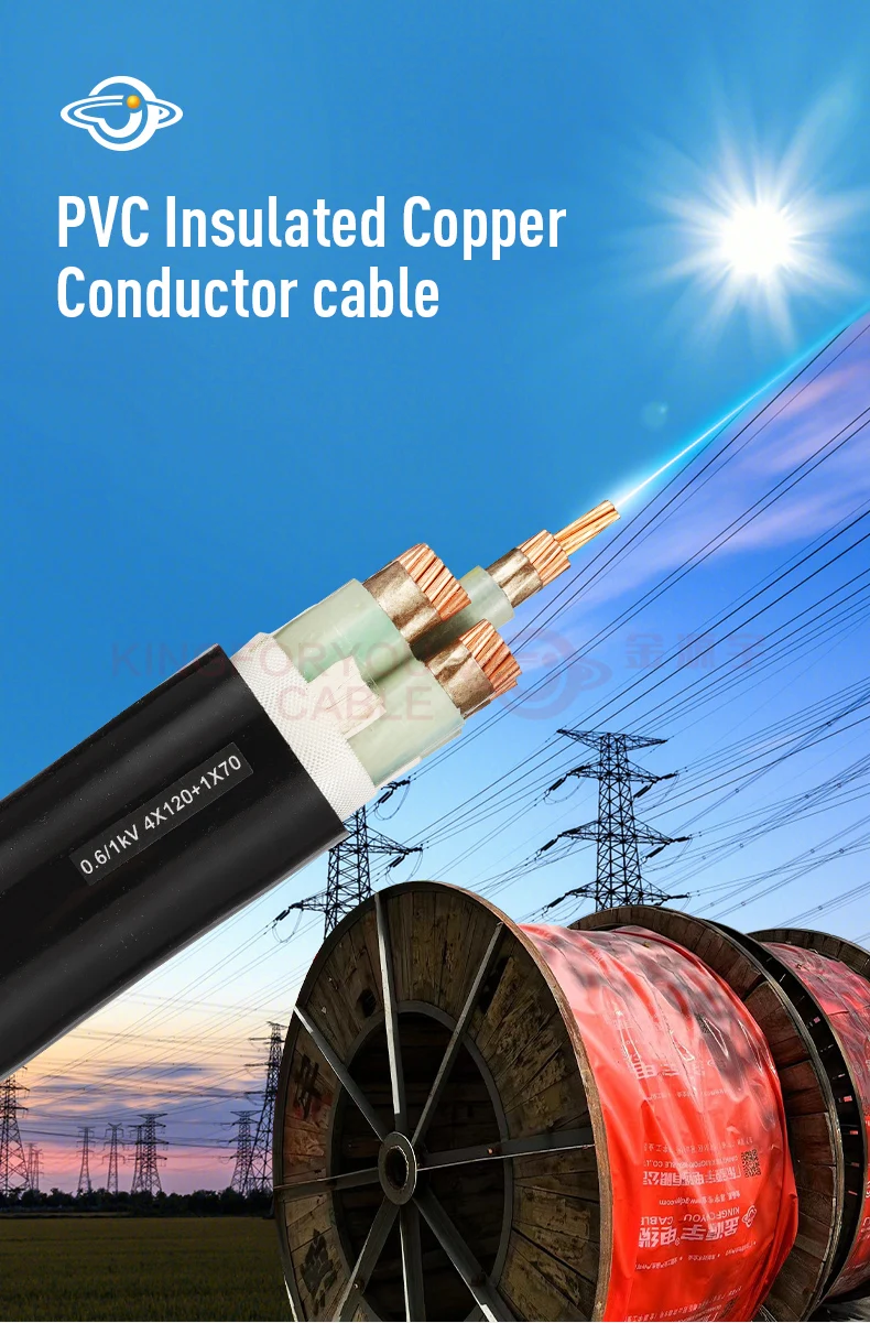 3 Core 4 Core 5 Core 16mm 25mm 35mm 95mm Aluminum/copper Core Steel ...