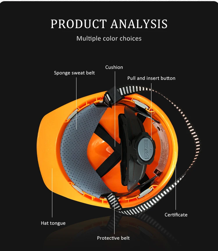 Wholesale Industrial Personal Protective Equipment ABS Full Brim Cascos ...