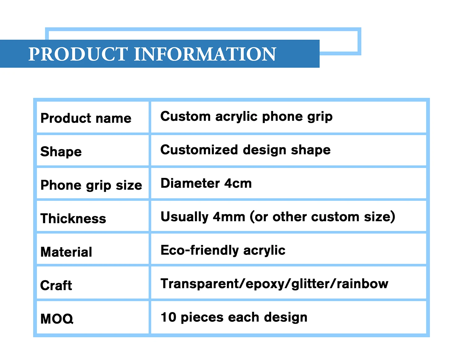 Wholesale Ins Acrylic Phone Push-Pull Brackets Adjustable Mobile Phone ...