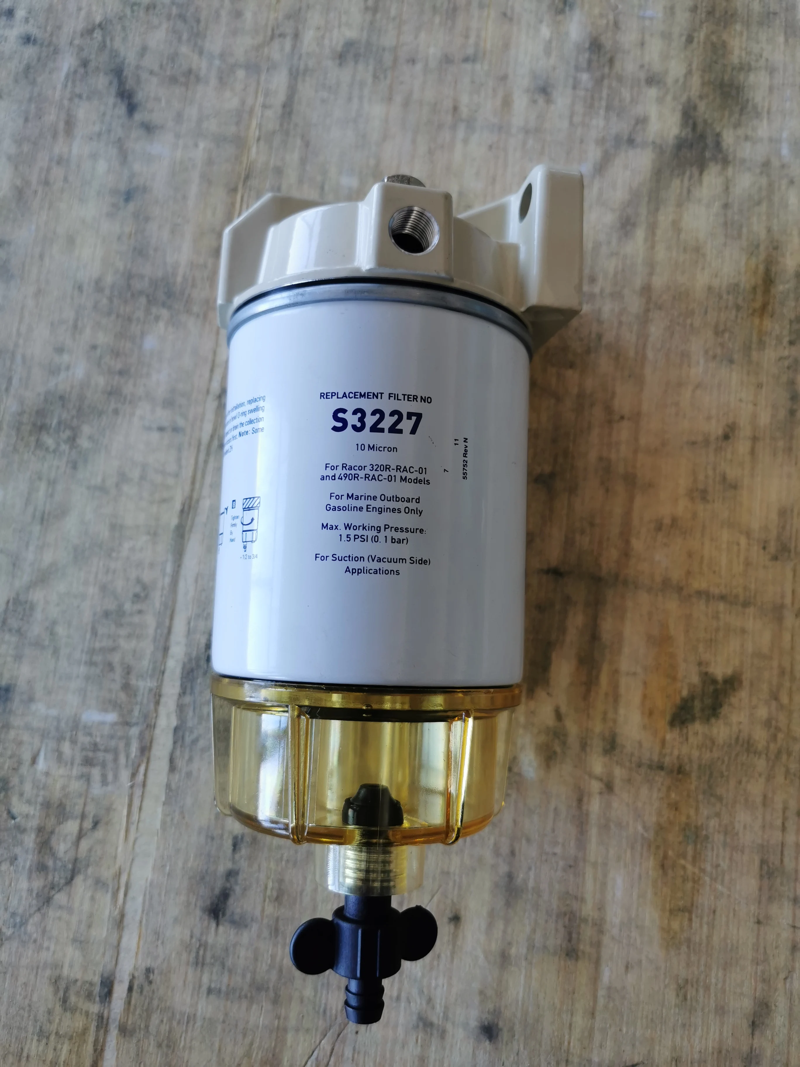 High Quality Diesel Fuel Filter - S3227 for Marine Engines