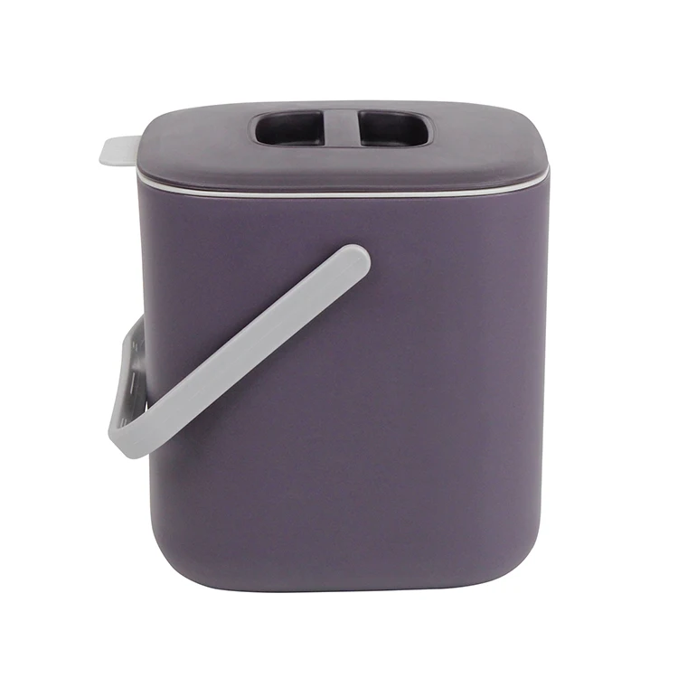 Food Waste Basket Bin for Kitchen Small Countertop Plastic Waste Bin ...