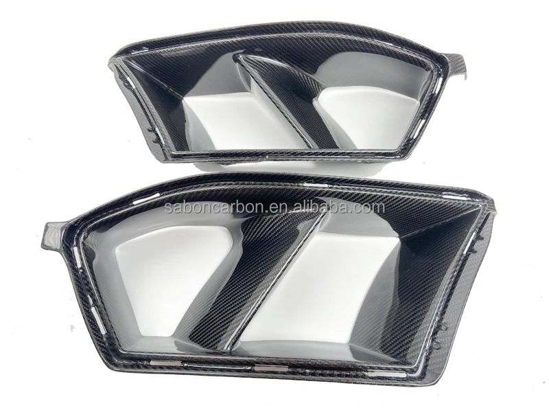 Prepreg Dry Carbon G80 M3 Front Bumper Vents Air Ducts Inlet Mp Style ...