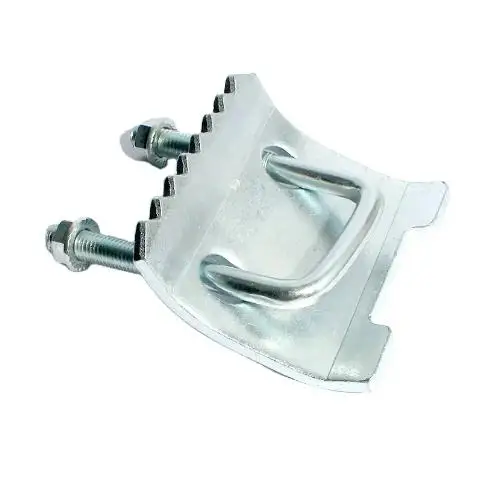 Galvanized U-bolt Beam Clamp Seismic Support With Toothed Beam Clamping ...