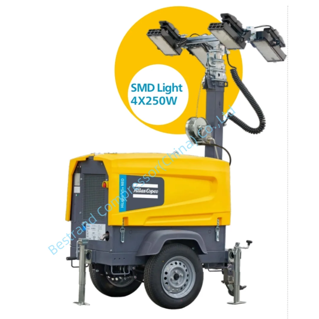 Atlas Copco Portable Diesel Engine Hilight V5+ Neo Four 250w Smd Led ...