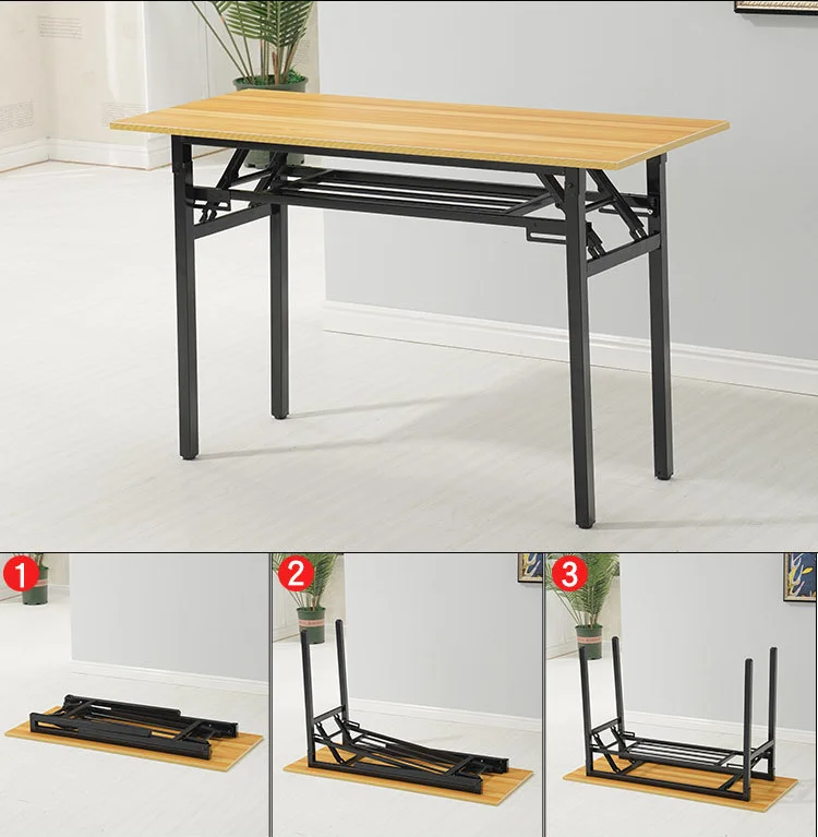MDF Training Table Modern Home Folding Desk Steel Single Desk| Alibaba.com