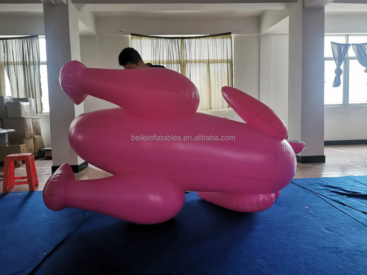 Customized 2.2m Long Pink Pvc Inflatable Dragon For Sales - Buy ...