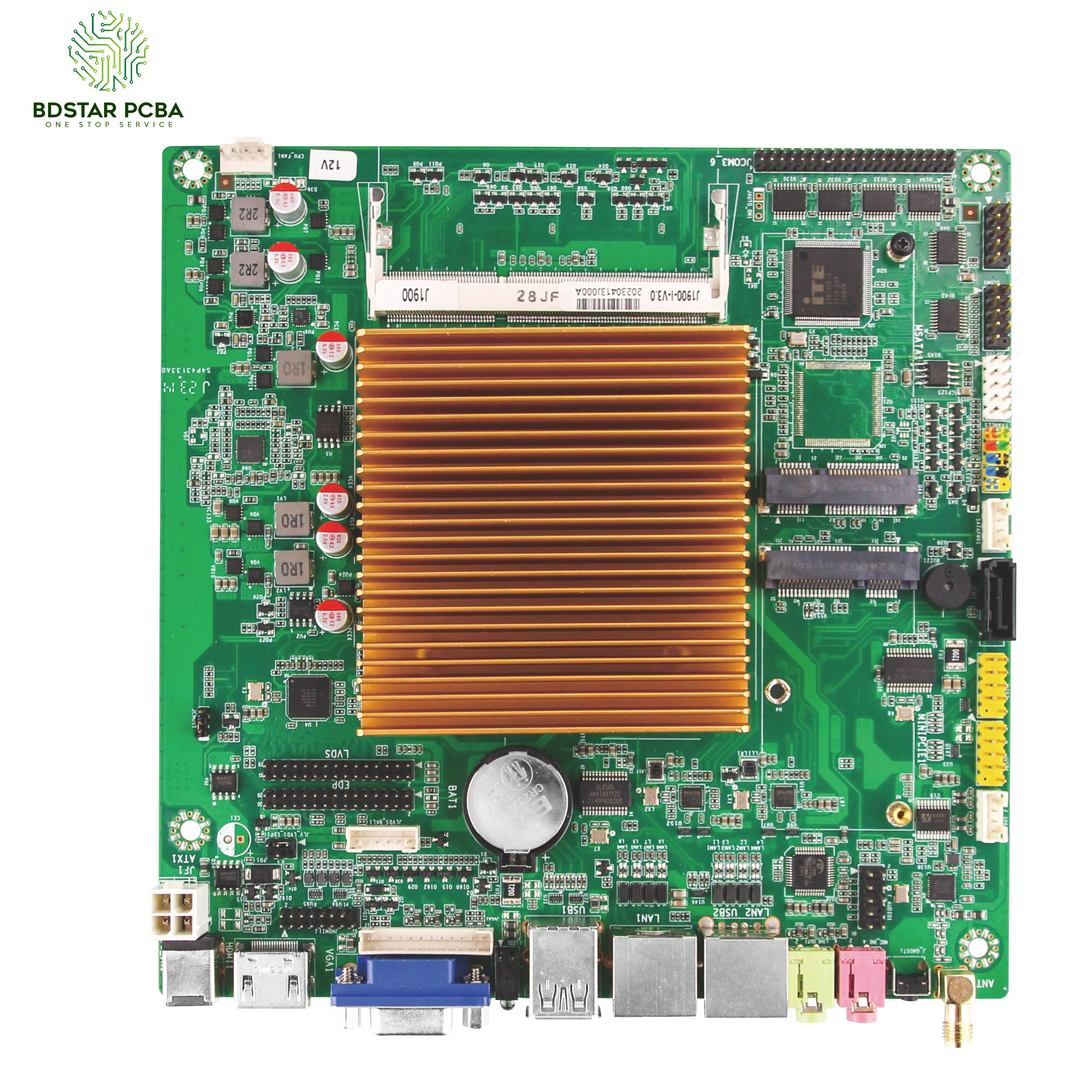Oem J1900-l Industrial Control Embedded Motherboards Pcba Pcb Assembly Motherboards For All-in ...