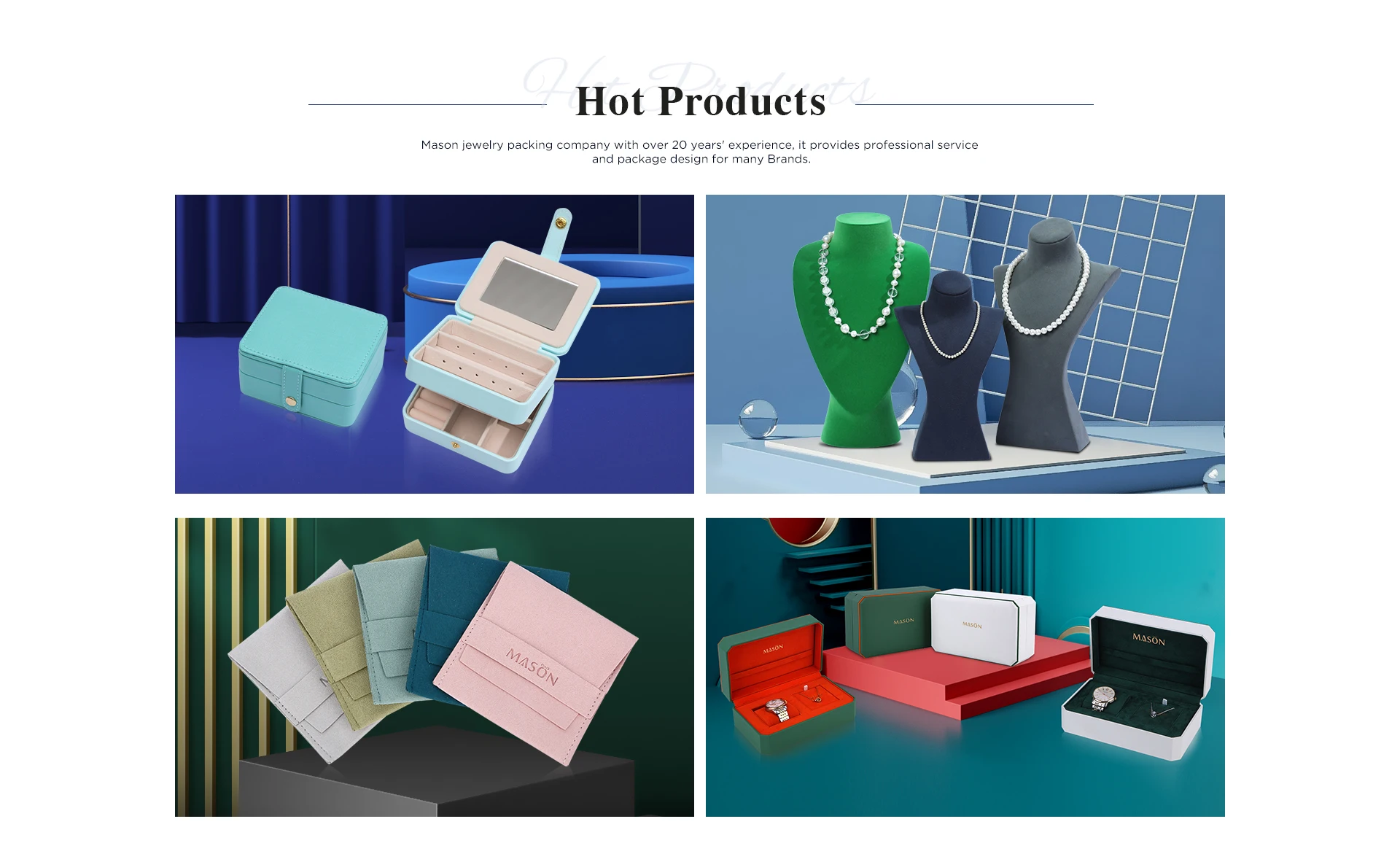 Shenzhen Mason Display And Packing Limited - Jewelry box, Jewelry display