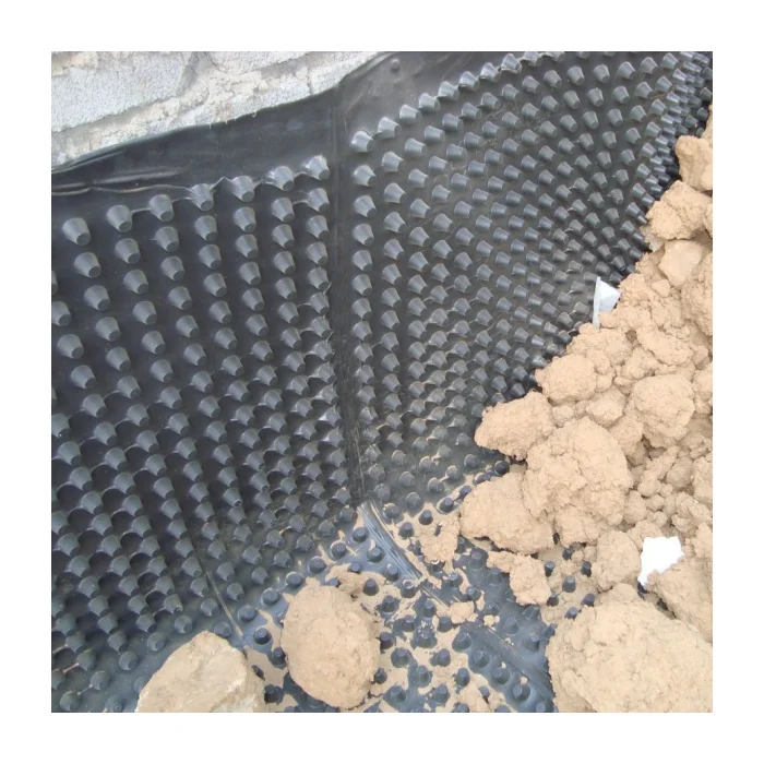 HDPE Dimple Drainage Sheet Roll Dimpled Plastic Drainage Board for ...