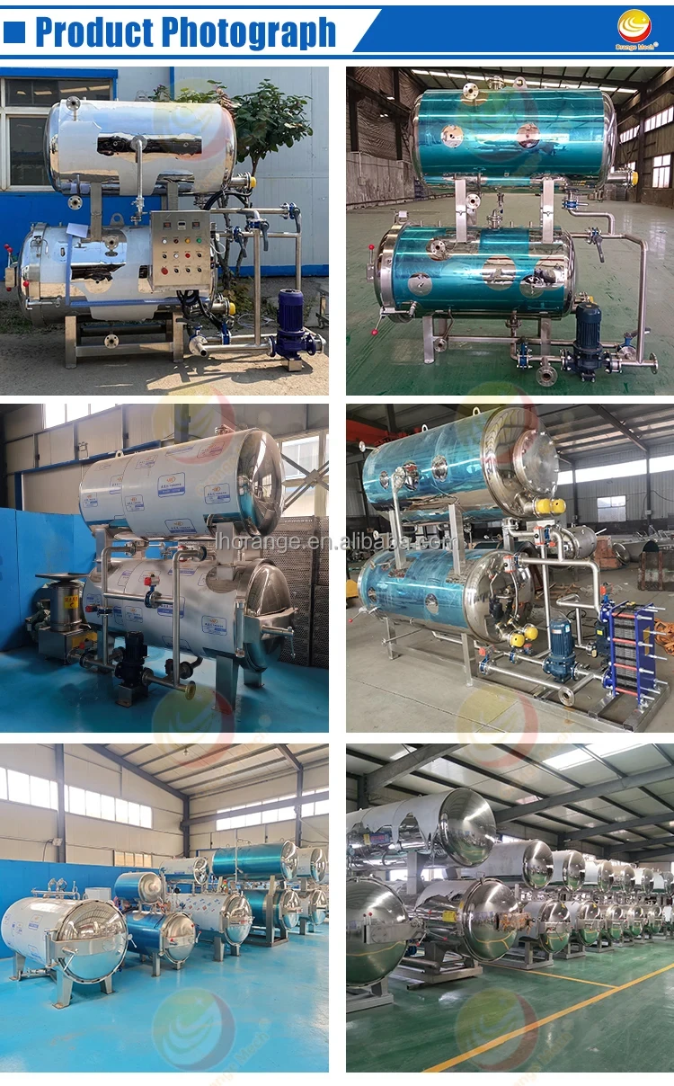 Canned Food Sterilization Machine Retort Autoclave Machine Retort ...