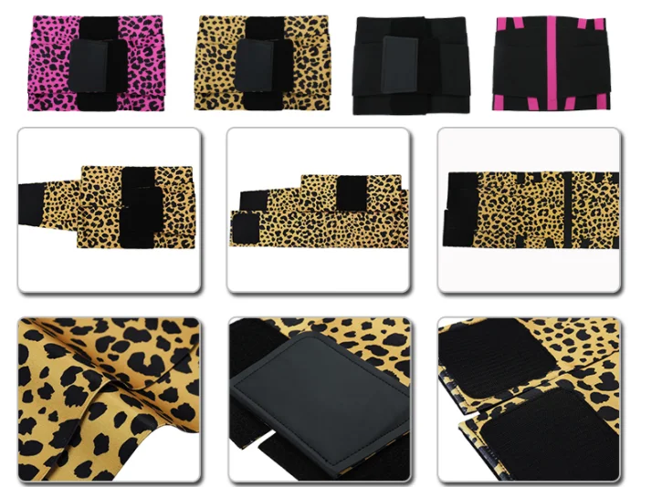 3 In 1 Waist Wrap High Compression Latex Waist Trainer Tummy Control ...