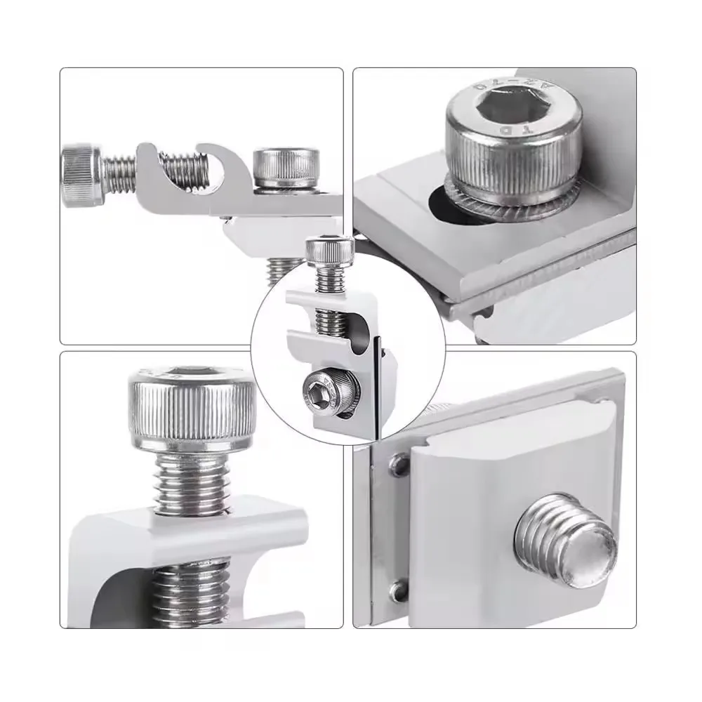 Aluminum Grounding Lug in Rail Grounding Lugs for Solar Mounting System ...