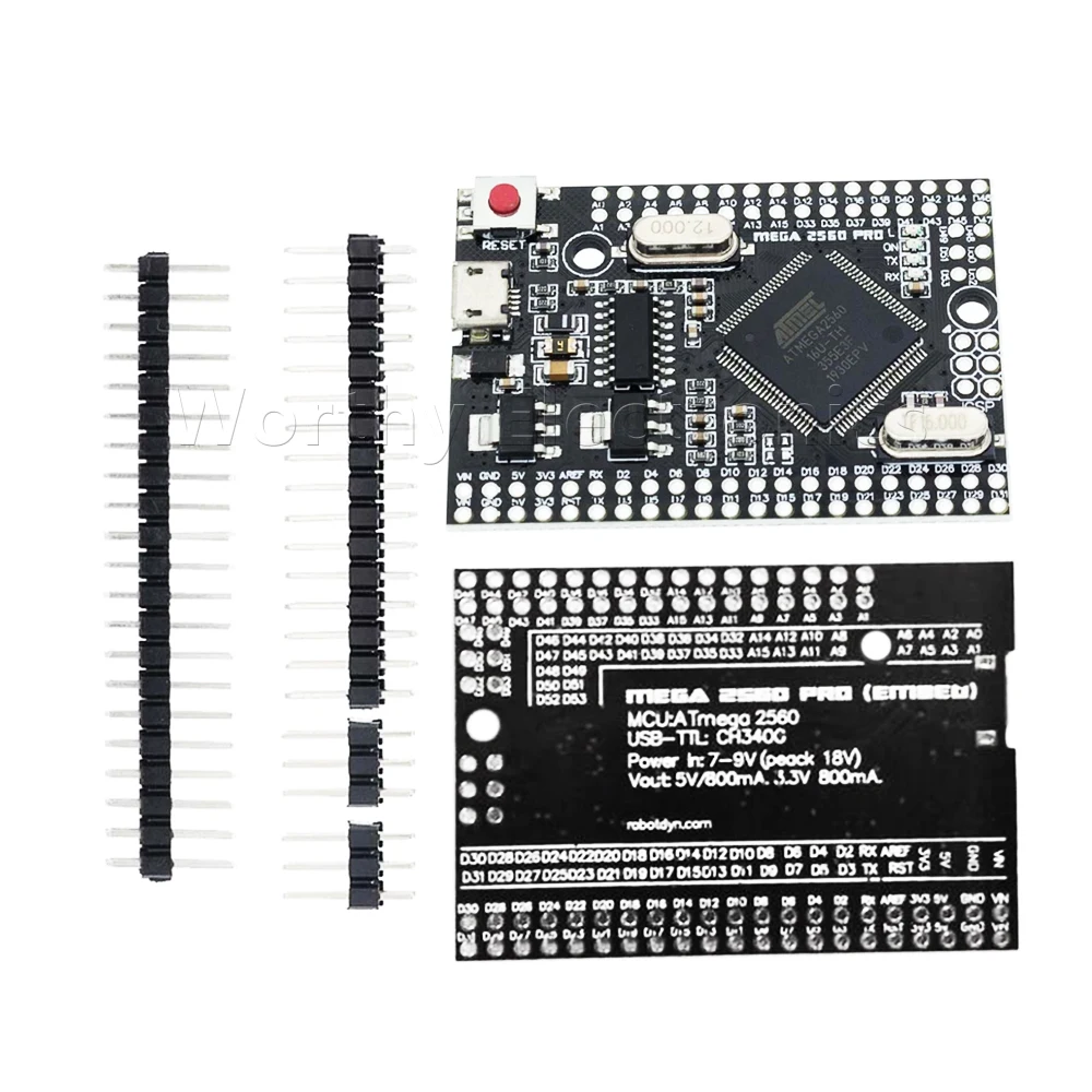 Mega2560 R3 Ch340g Pro Mini Avr Usb Board Development Board Mega 2560 Mega2560 Atmega2560-16au ...
