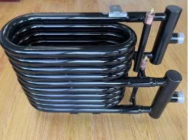 Pure Titanium Spiral Hydronic Heat Exchanger Coil Condenser - OEM
