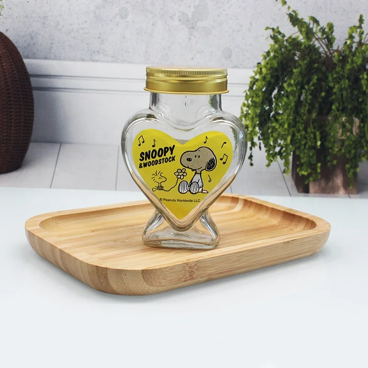 Heart Shape Jar Honey Pot Container Glass Jar for Candy| Alibaba.com
