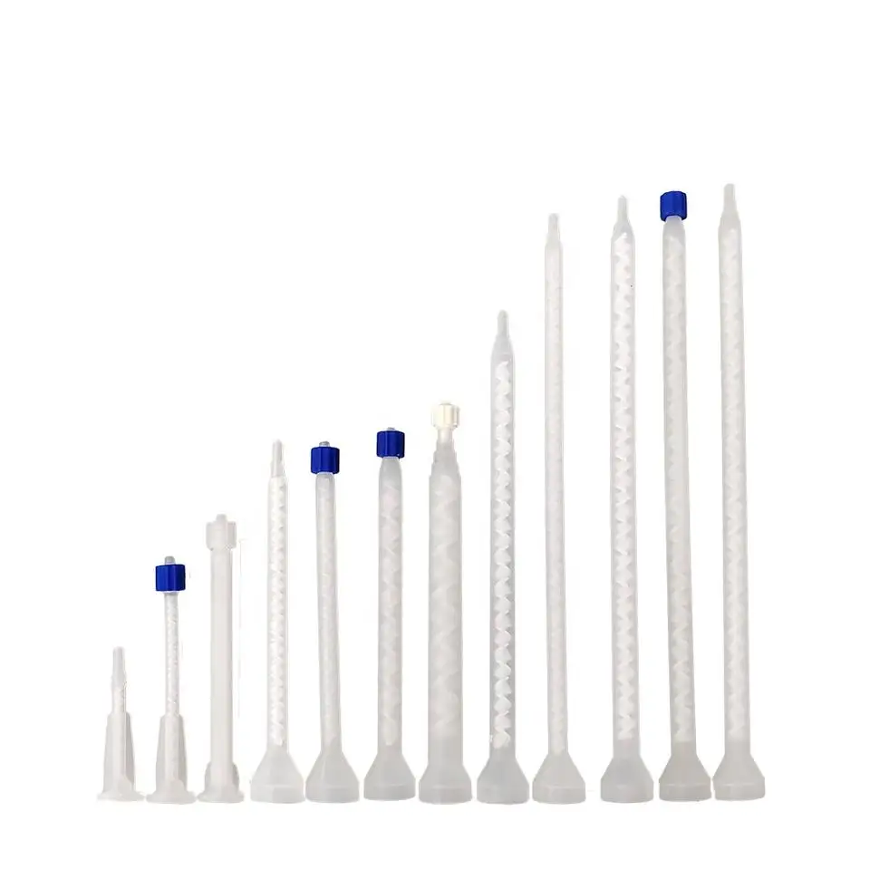 MFQ05-24L Ratio 1:1 10:1 Disposable Static Mixer Tips Mixing Nozzle ...