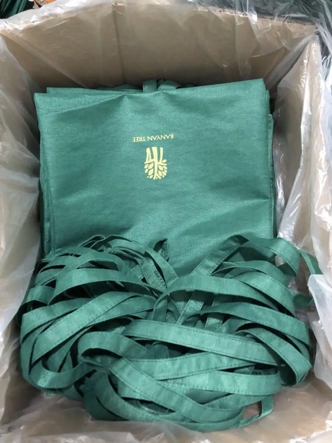 Reusable Supermarket Shopper Packaging Pp Laminated Non Woven Shopping ...
