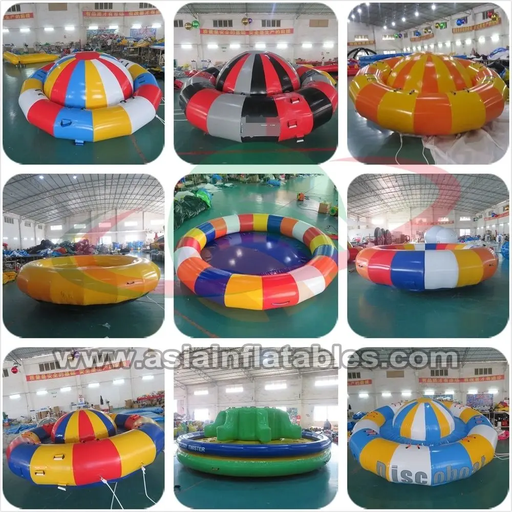 Inflatable Water Spinner Gyro Boat - Beach Fun & Games