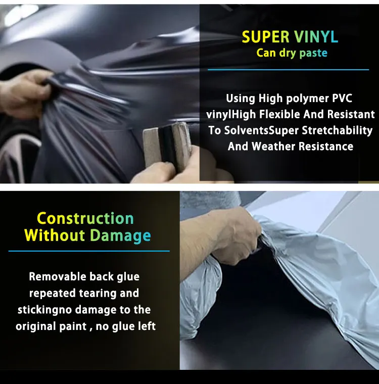 1.52x18m PVC Car Vinyl Film - Crystal Dark Emerald Green