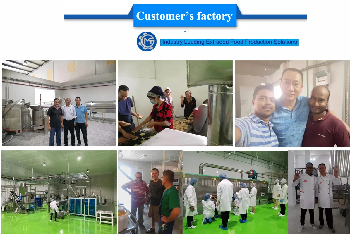 Automatic Modified Starch Machine Twin Screw Extruder Modified Corn ...