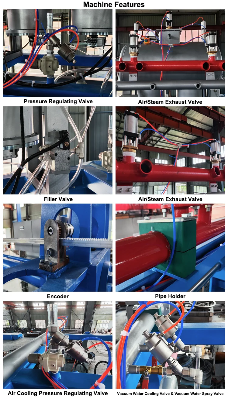 Eps Manufacturing Equipment Styrofoam Shape Molding Machine with Vacuum ...