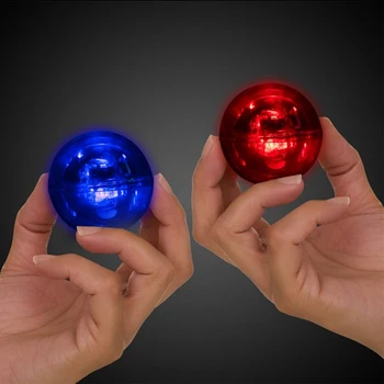 Custom Printed Clear Rubber Light Up Bouncy Ball Game Led Bouncing ...