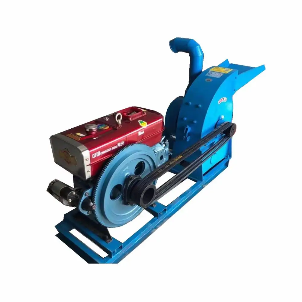 Corn Rice Husk Maize Alfalfa Straw Crusher - High Efficiency