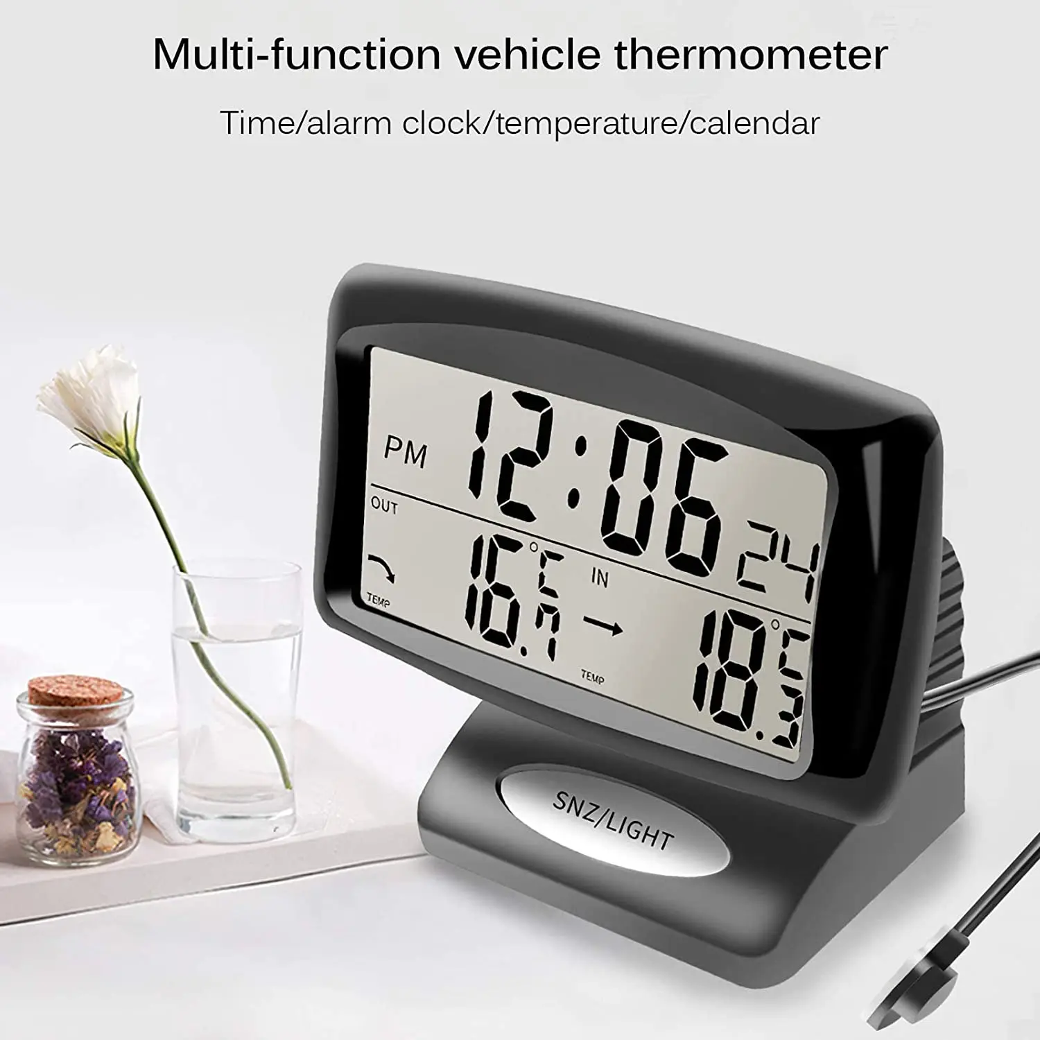 电池供电数字汽车钟| Alibaba.com