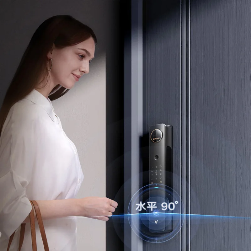 Viomi Smart Door Lock 2y Hookless Fingerprint Lock 3d Face Recognition ...