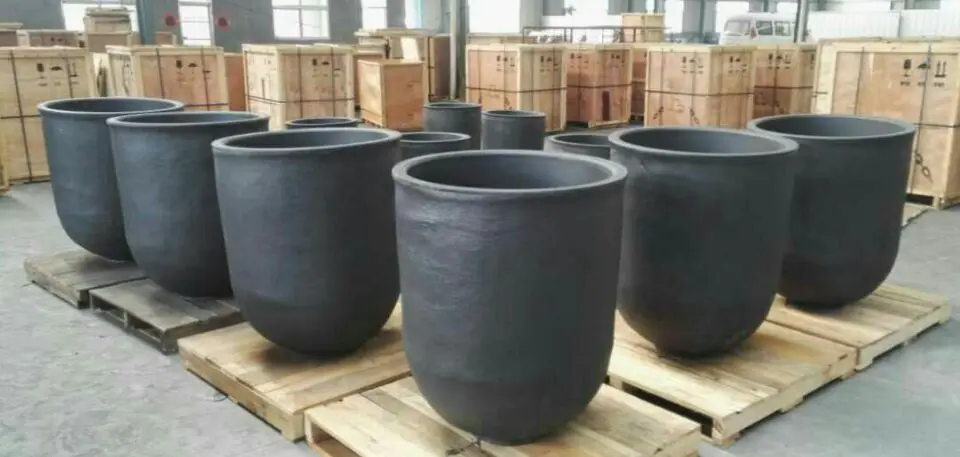 Graphite Crucible Furnace 30kg-500kg for Aluminum Melting - Quality ...
