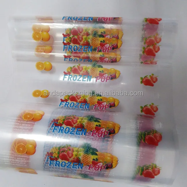500ml Water Sachet Roll LDPE Plastic Film for Packaging