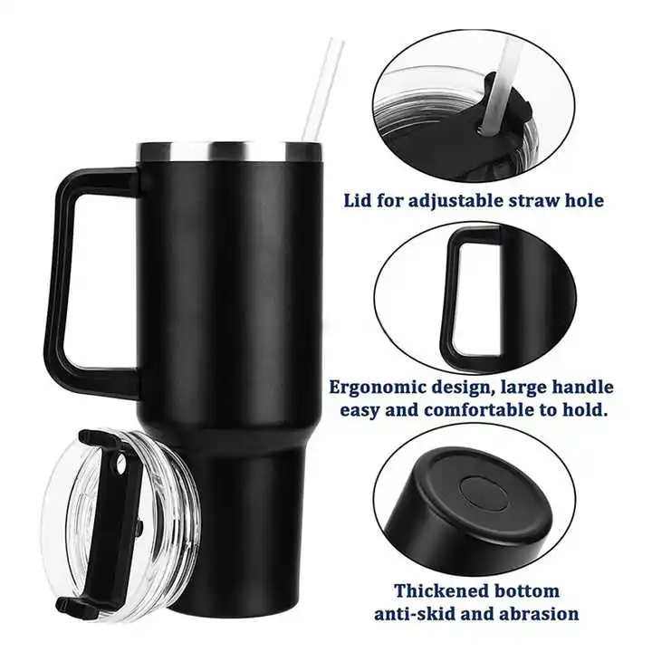 Customized Logo 40oz Double Wall Vacuum Insulated Stainless Steel ...