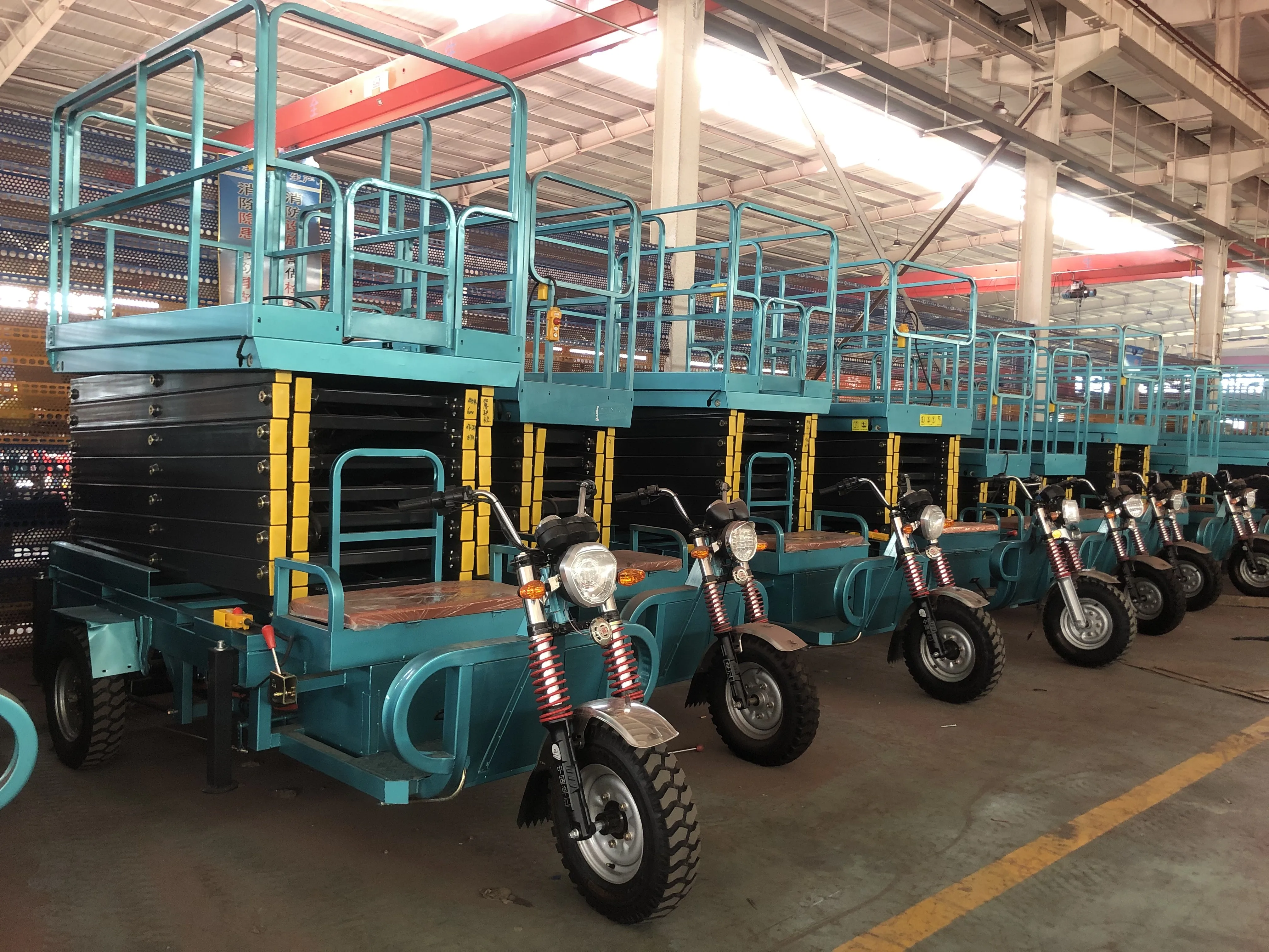 Vehicle Truck Mounted Scissor Hydraulic Lift Table - High Rise Platform ...