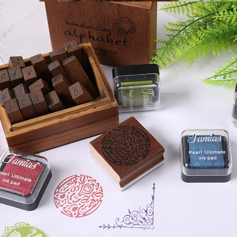 Diy Craft Mini Pearl Ultimate Stamp Ink Pad For Scrapbooking - Buy ...